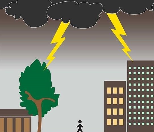 How to escape from a storm?